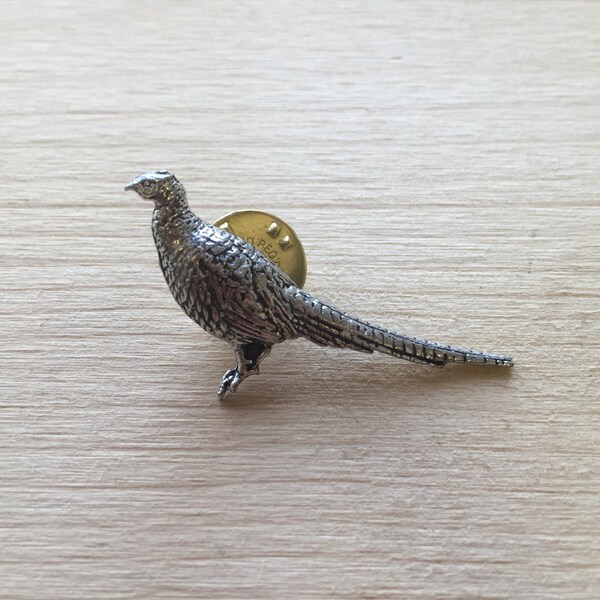 Pheasant Pin - Etsy