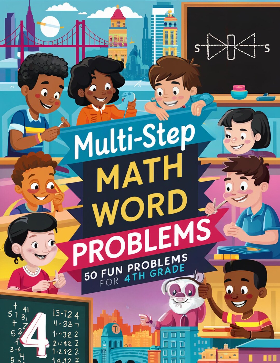 51 Math Word Problems Worksheets 4th Grade With Answer Key | Addition ...