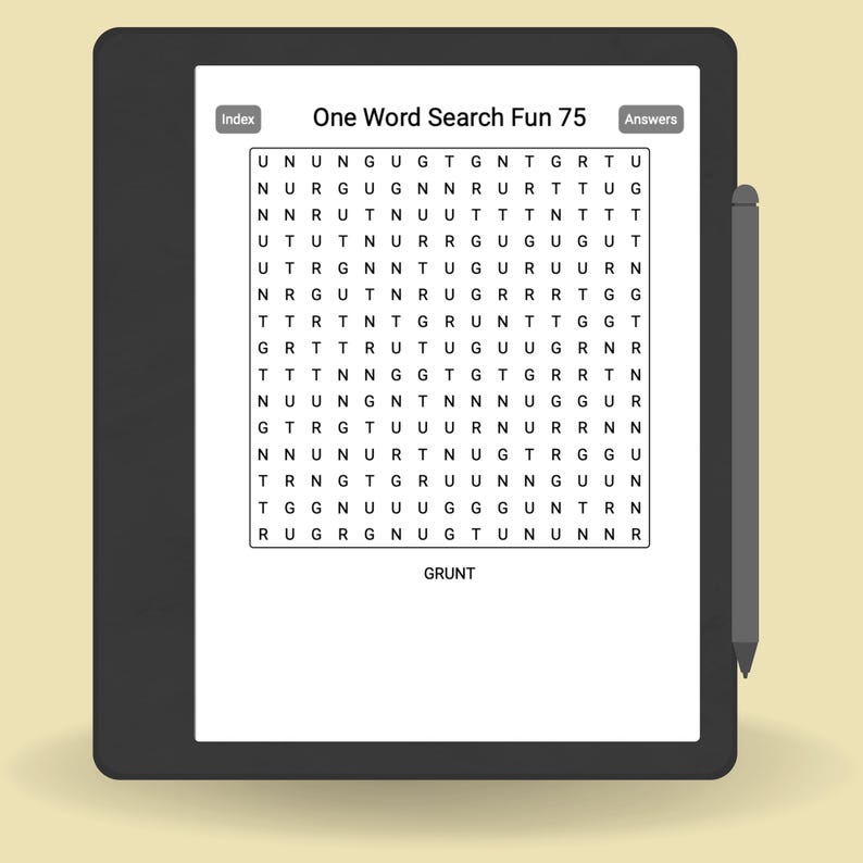 Interactive Word Search Puzzle Book – Animals | 80 Fun One-word Games ...