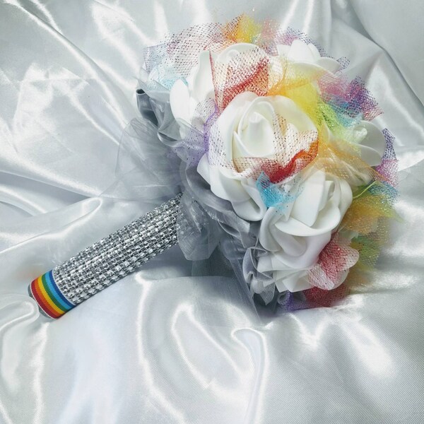 Rainbow Bouquet - Etsy