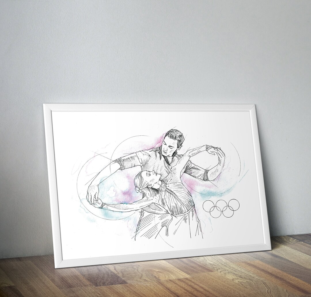 One Moment in Time - Infinity (A3 Signed Print) Olympic Edition - Etsy