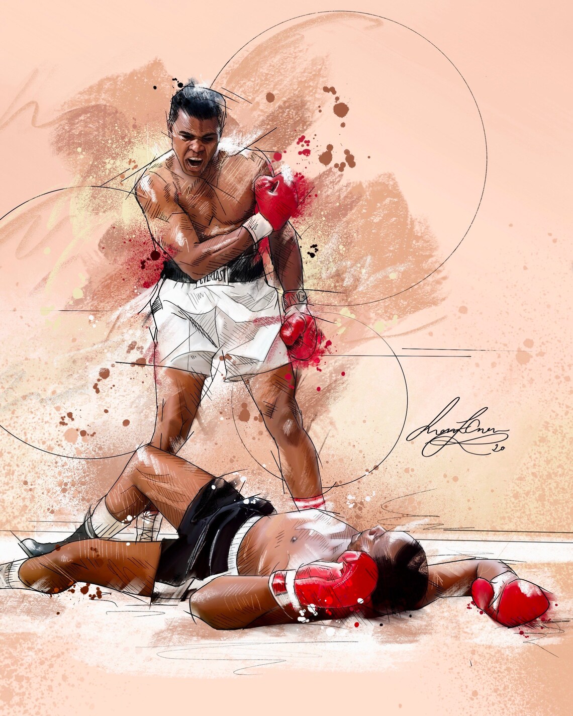Muhammad Ali Limited Edition Print - Etsy