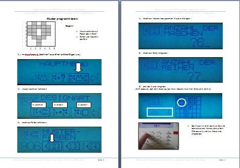 PDF Instructions Knitting Instructions Knitting Machine Programming KH970, MS00005, Knitting - Etsy