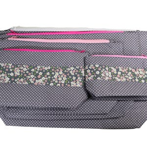 Panel Zipper Pouch Sewing Pattern – Easy Beginner PDF With Video Tutorial – DIY Gift Idea ...