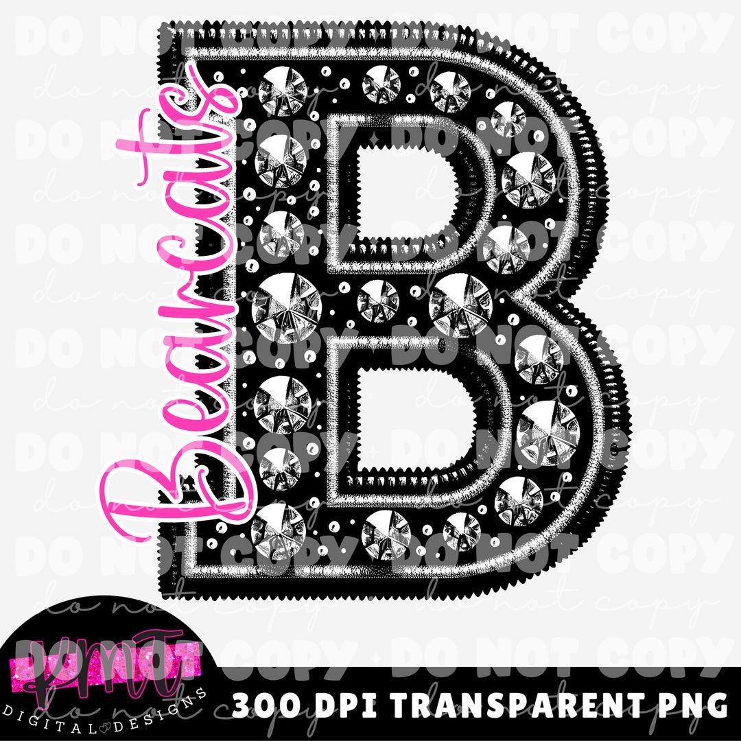 Black Faux Rhinestone Bearcats Mascot Pink Out Transparent Digital ...