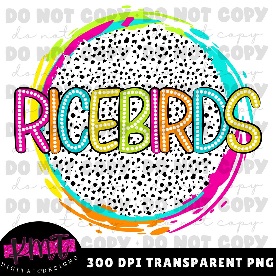 Ricebirds Circle Dot Mascot Rice Birds Transparent Digital Download PNG ...