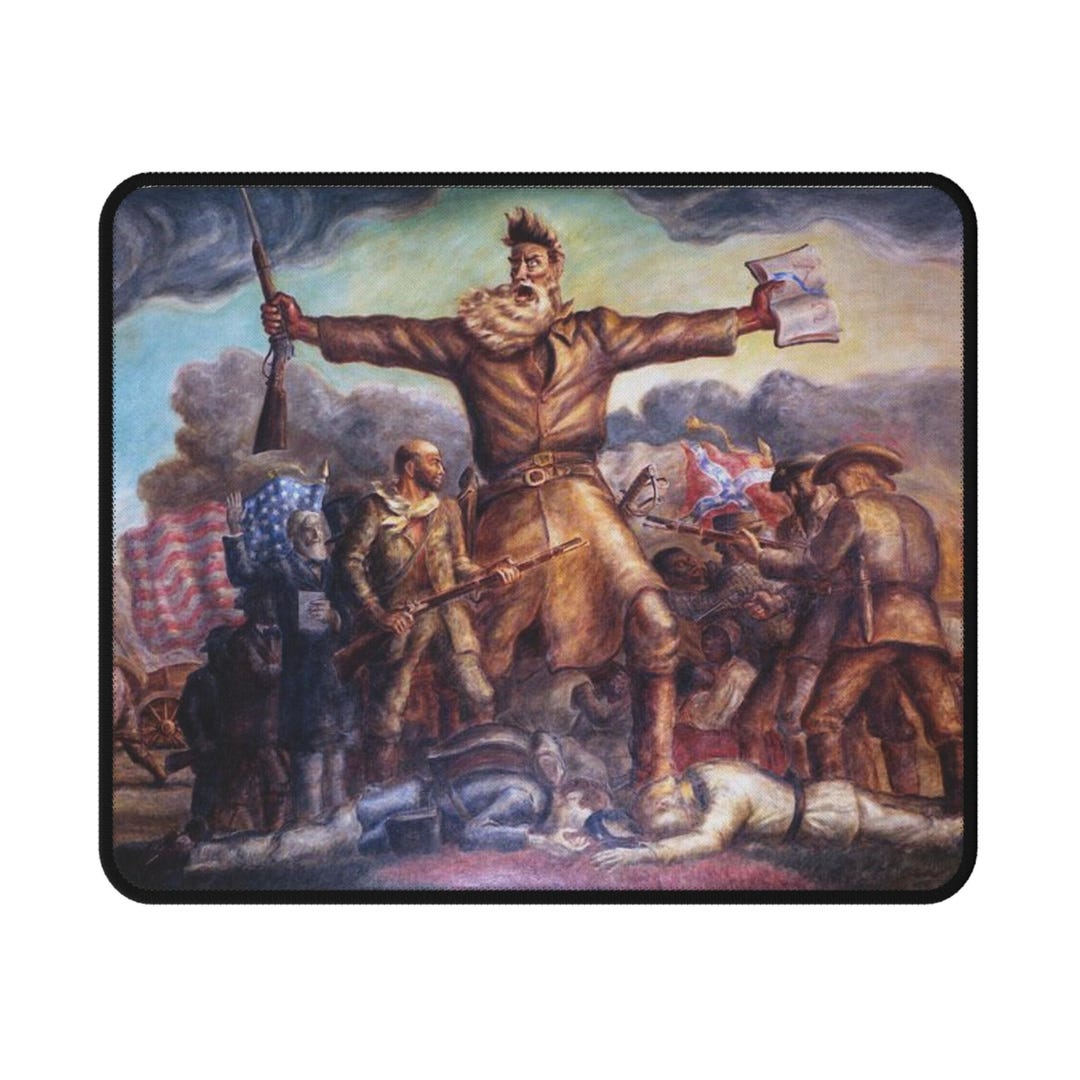 Mouse Pad, John Brown Tragic Prelude Non-slip Gaming Mousepad ...