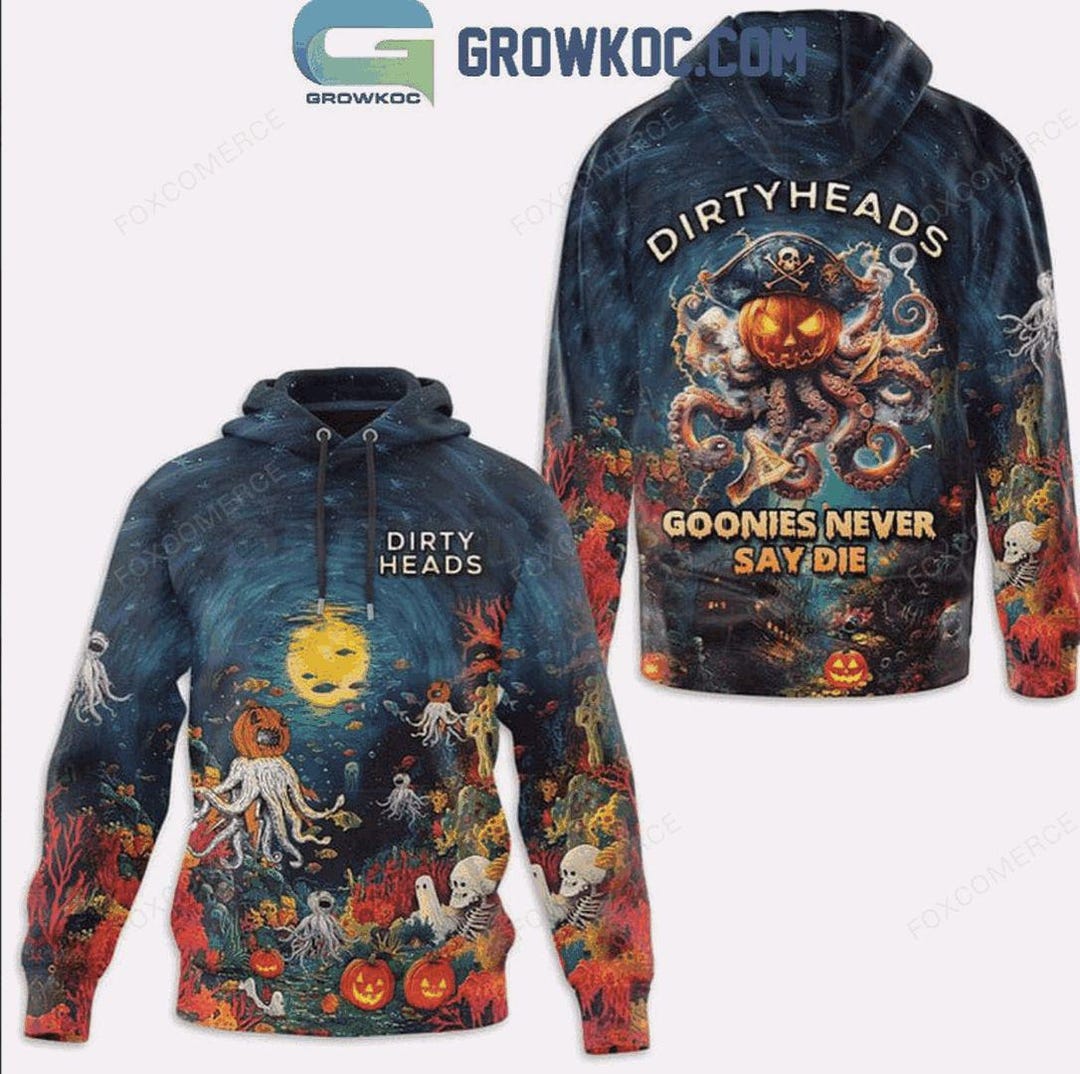 Dirty Heads Goonies Never Say Die Halloween 3D Hoodie T-shirt - Etsy
