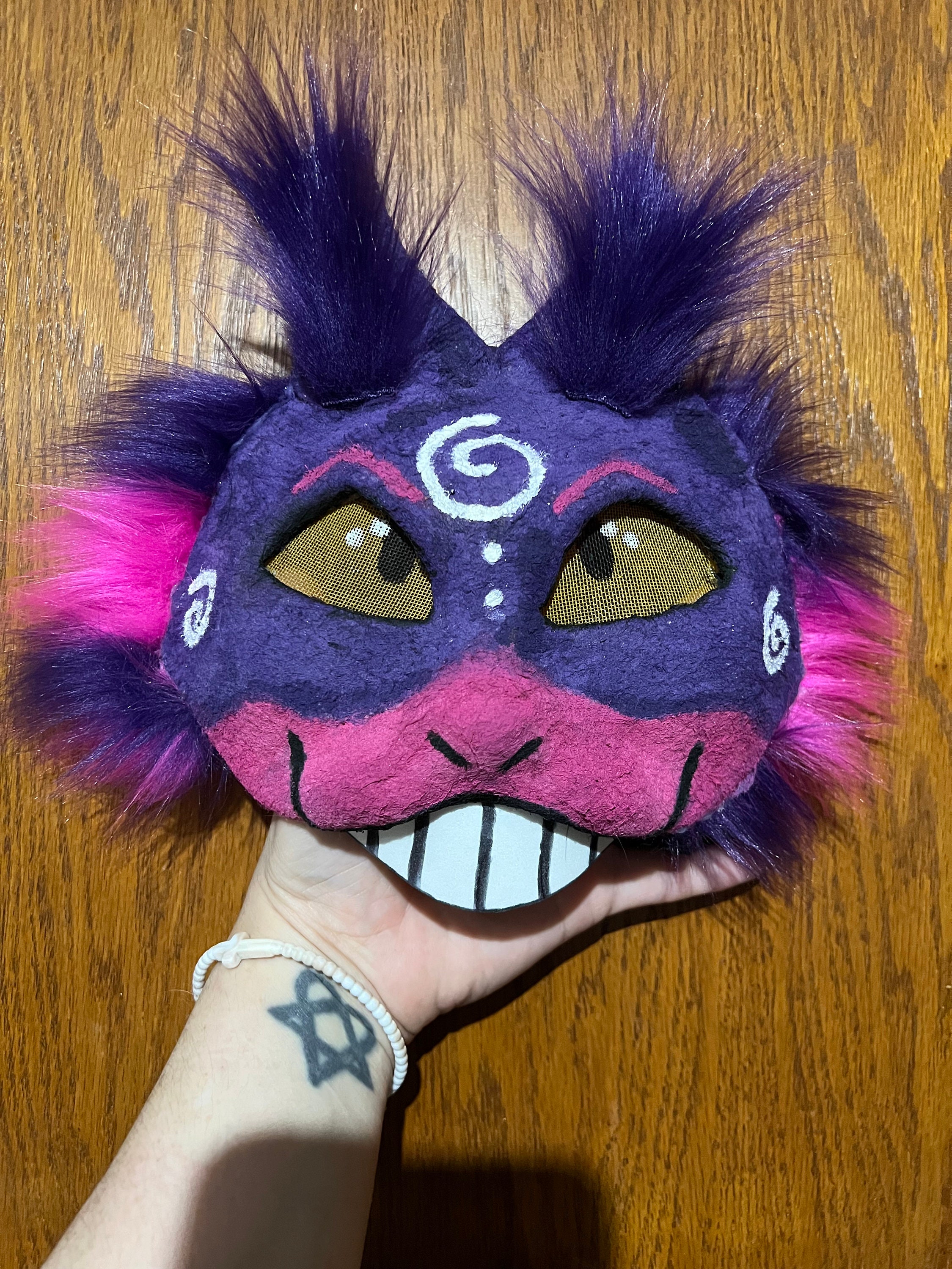Whimsical Therian Cat Mask - Etsy