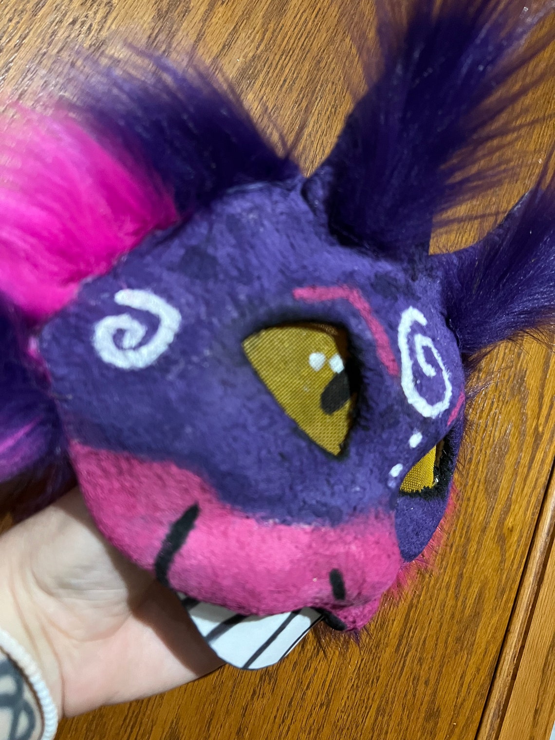 Whimsical Therian Cat Mask - Etsy