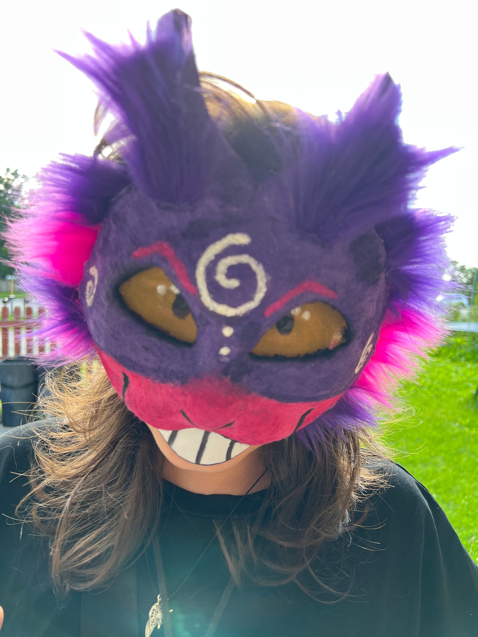 Whimsical Therian Cat Mask - Etsy