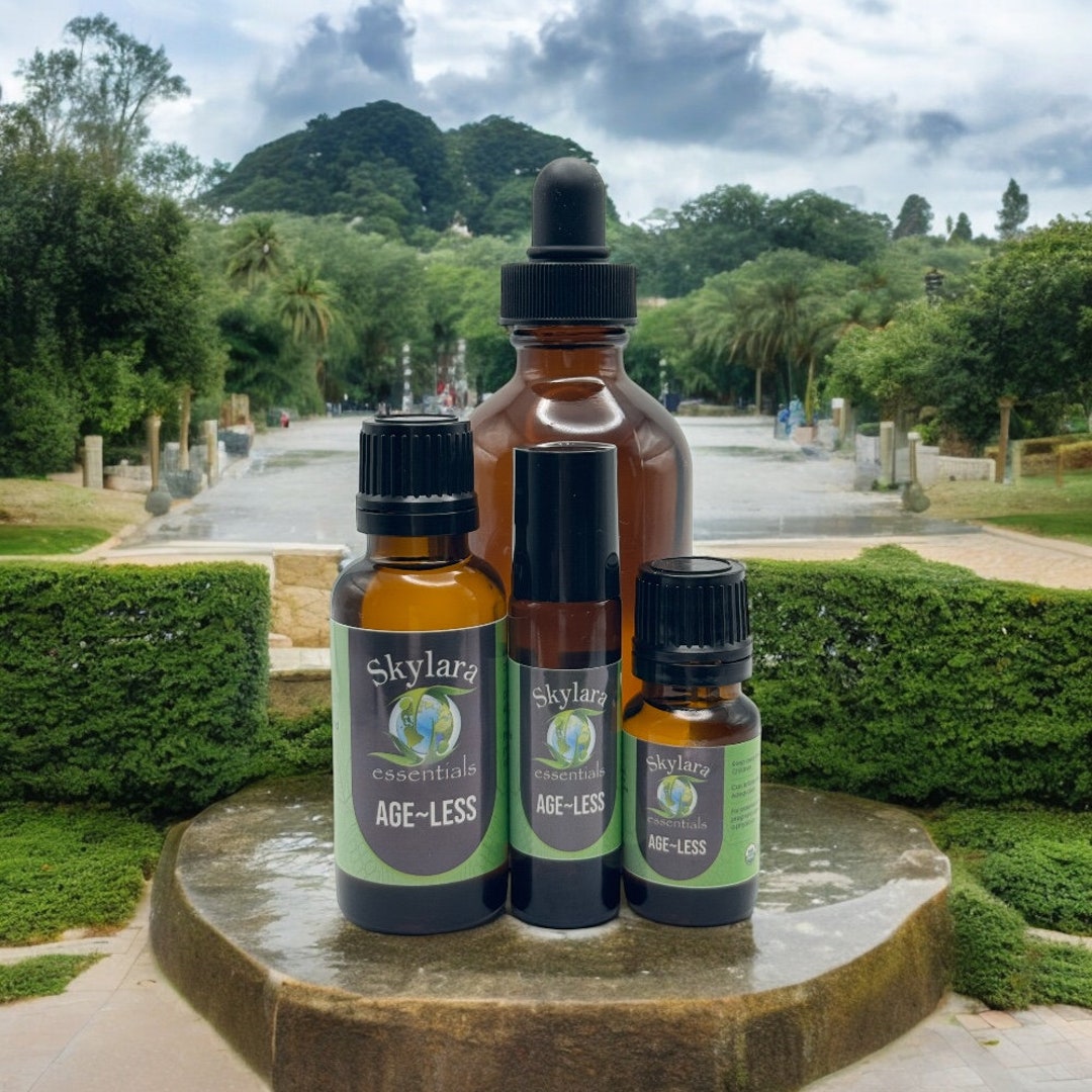 Age Less Essential Oil Blend: Organic Anti-aging Skincare - Etsy