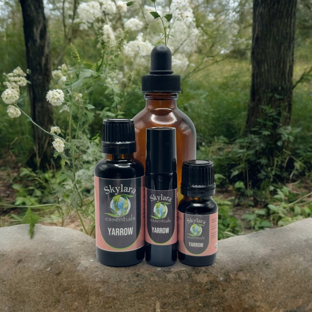 Pure Yarrow Essential Oil: Natural Therapeutic Grade - Etsy