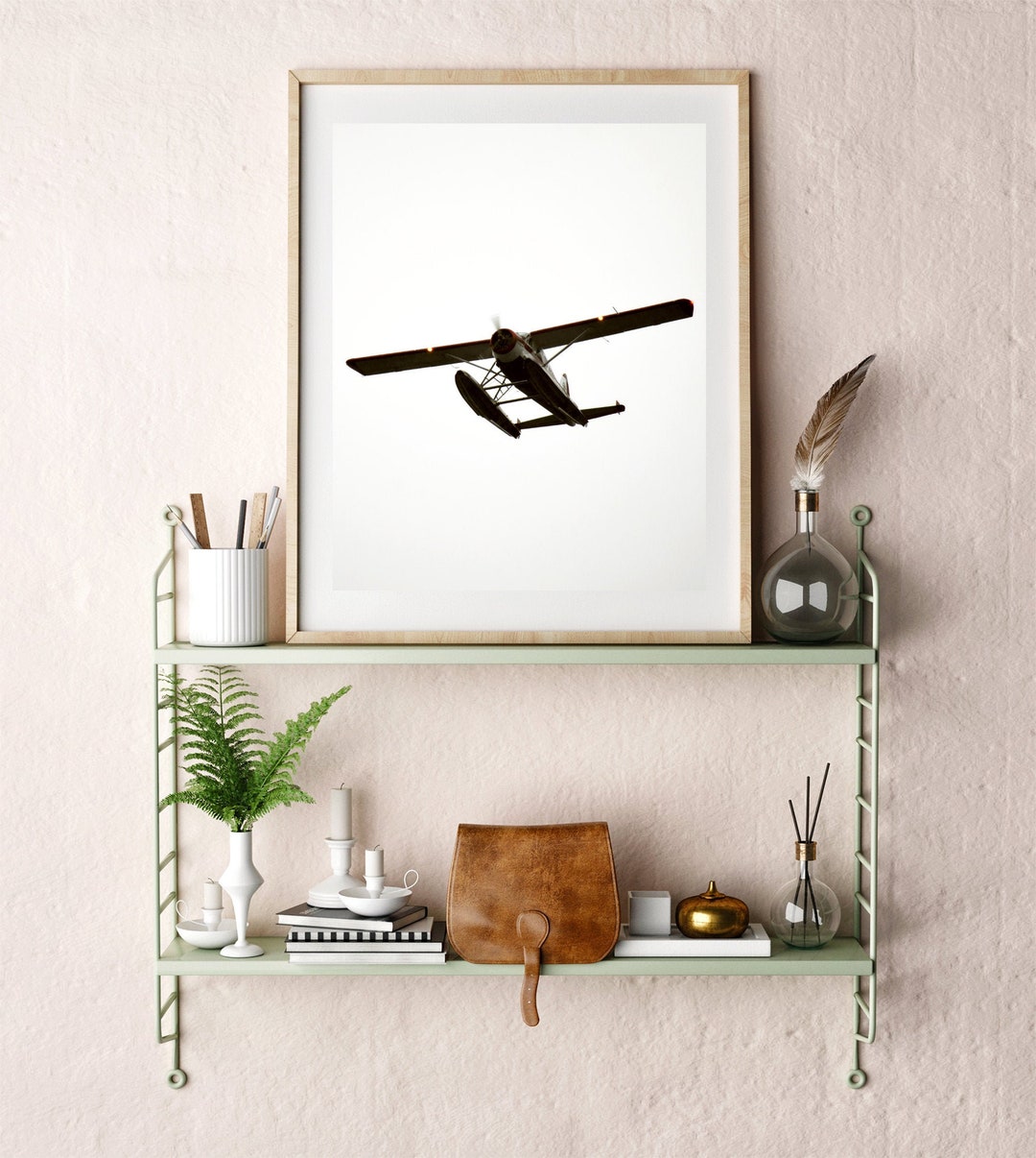 Alaska Float Plane Seaplane Photo, Printable Airplane Photography ...