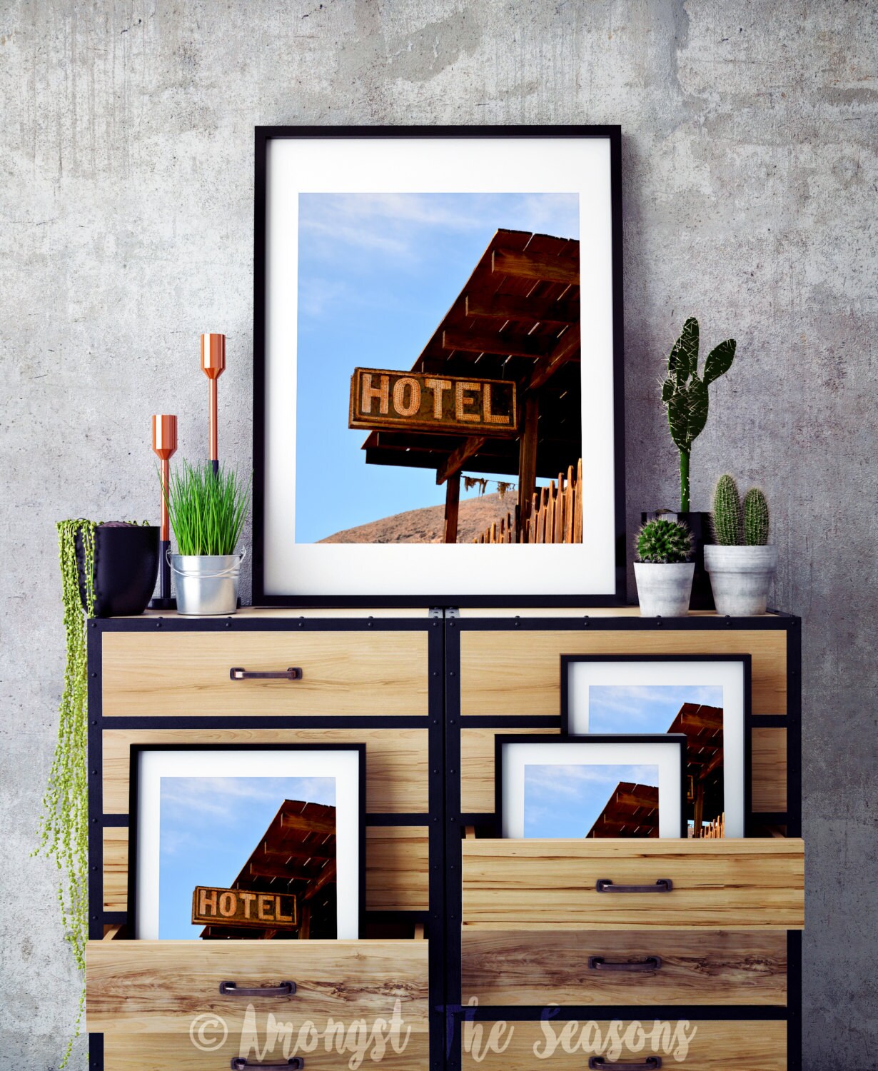 Wild West, Rusted Western Hotel Sign, Descarga imprimible - Etsy España