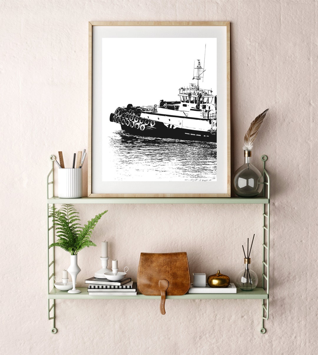 Printable Coastal Nautical Wall Art, Boat Photo, Digital Download Print ...