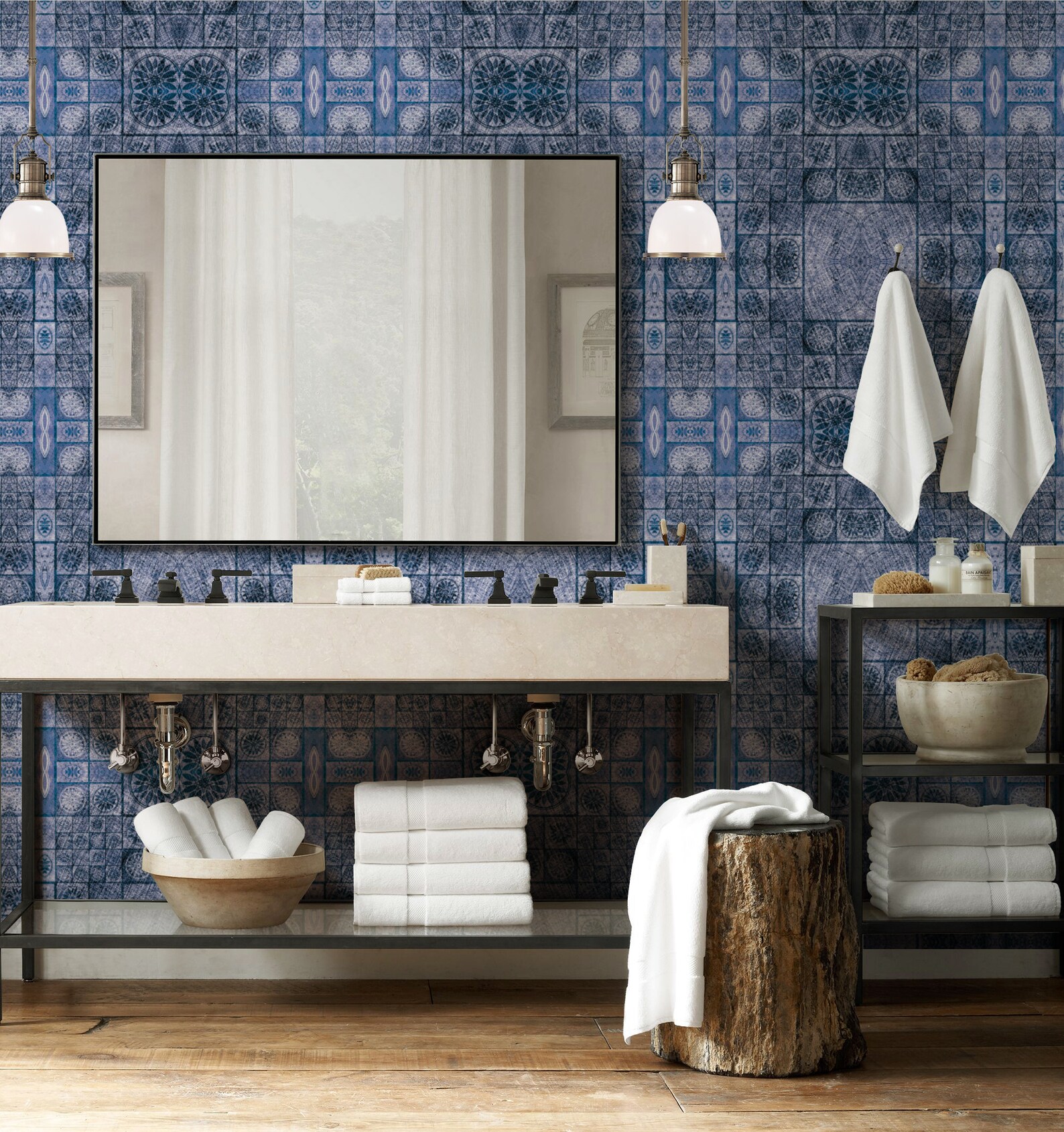 Repositionable Wallpaper, Peel and Stick Wallpaper, Self Adhesive ...