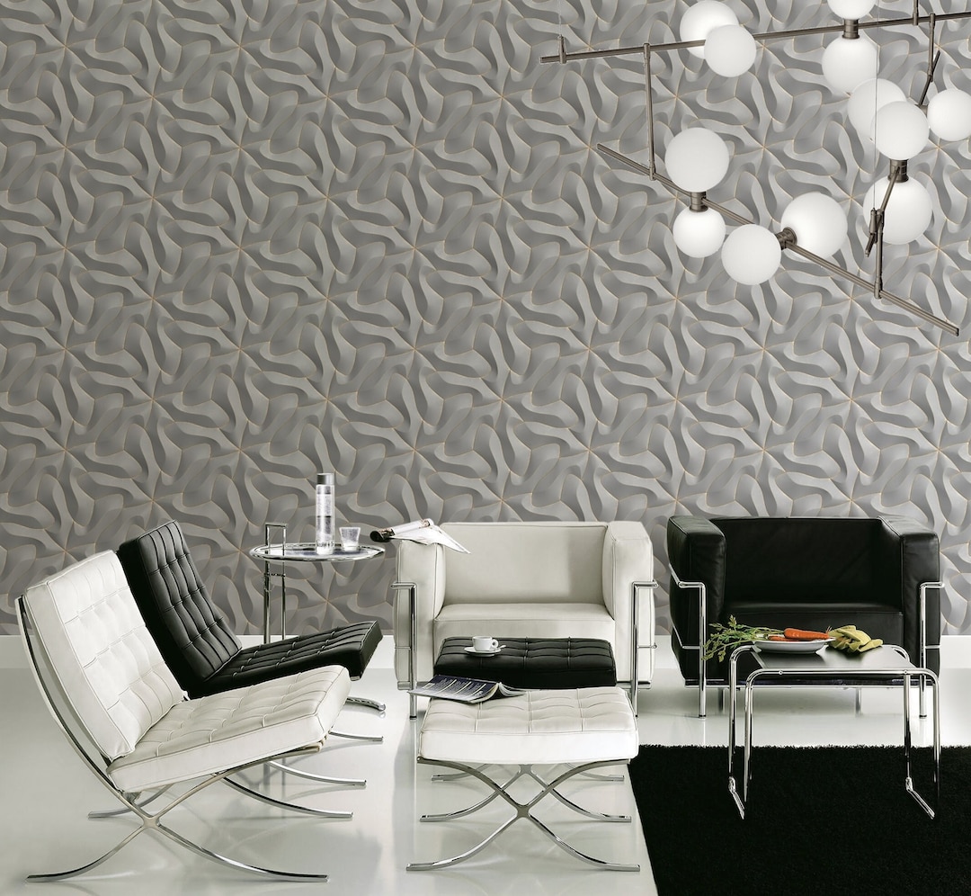 Repositionable Removable Wallpaper, Peel & Stick Wallpaper, Modern ...
