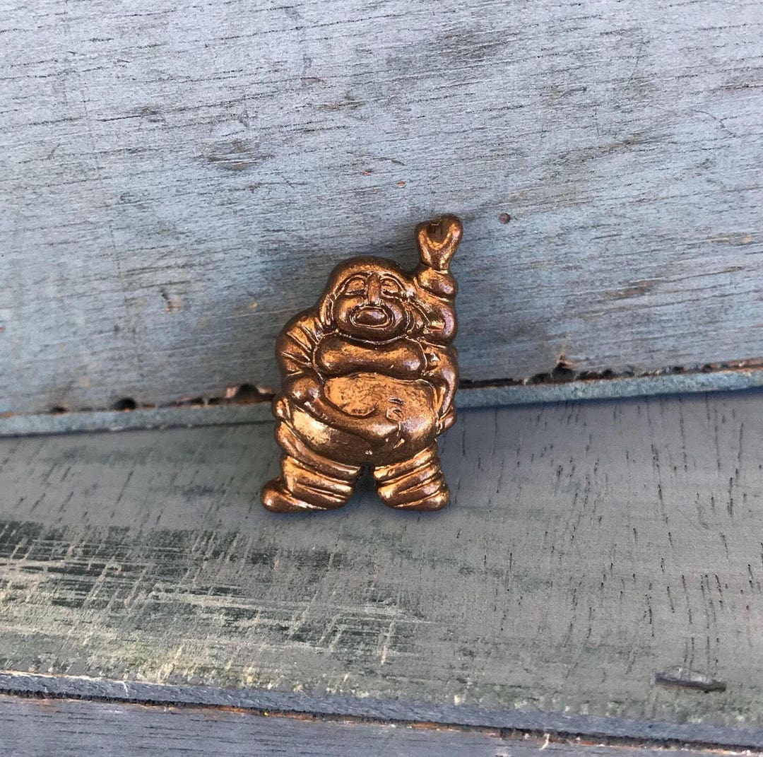 Buddha Lucky Jeans Peace Sign Brooch Pin , 8g. Small Pin. - Etsy