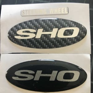 Gel Coated (DOMED) Ford Taurus "sho" Emblem Overlay : Fits Taurus SHO ...