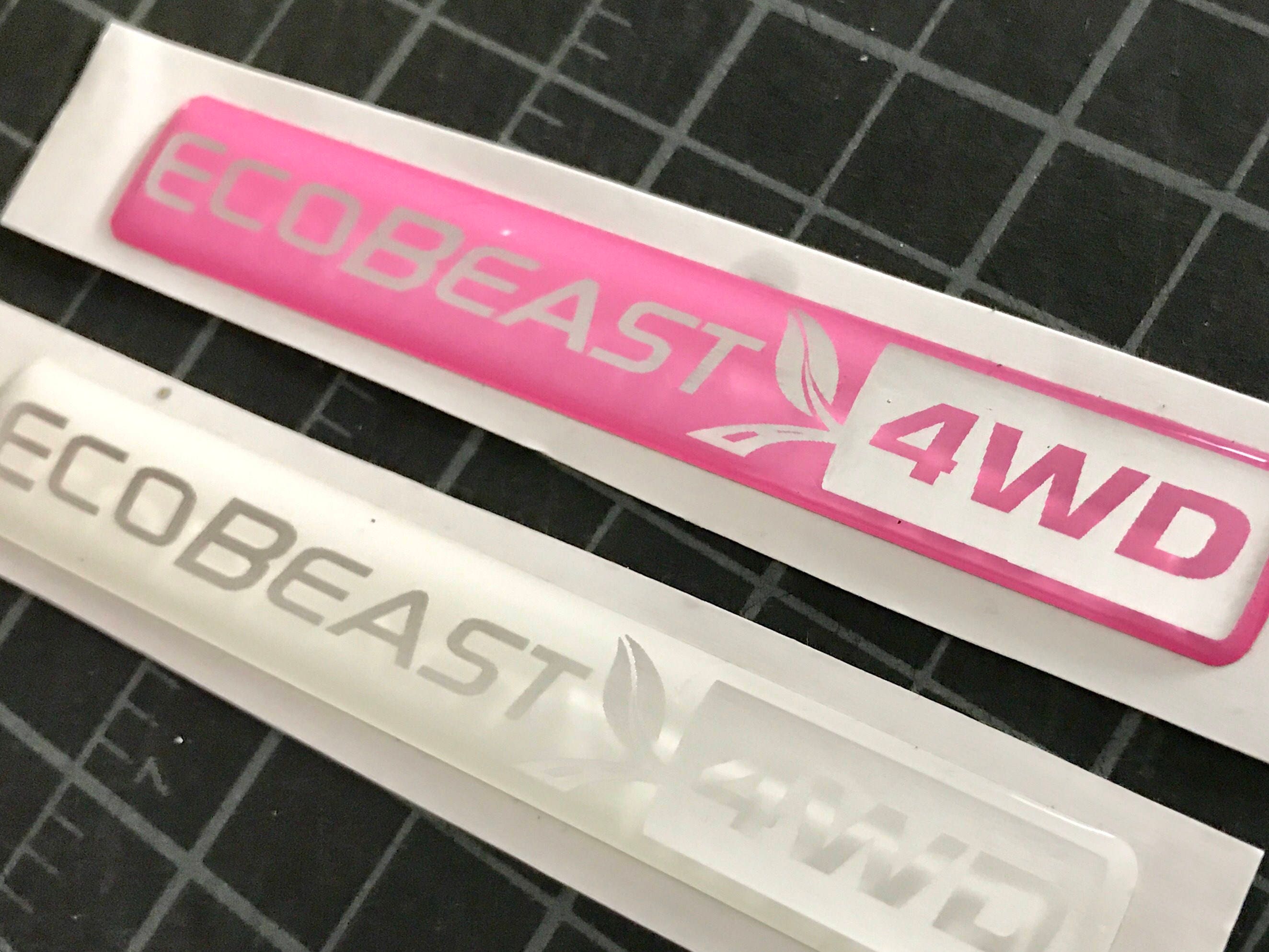 Gel Coated domed FORD ECOBEAST 4WD Emblem Overlays: - Etsy