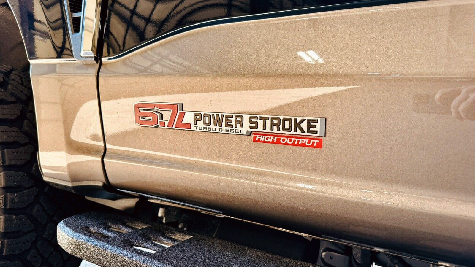 3 HIGH OUTPUT 3D Gel Badges Emblem (compatible With Super Duty 6.7 ...