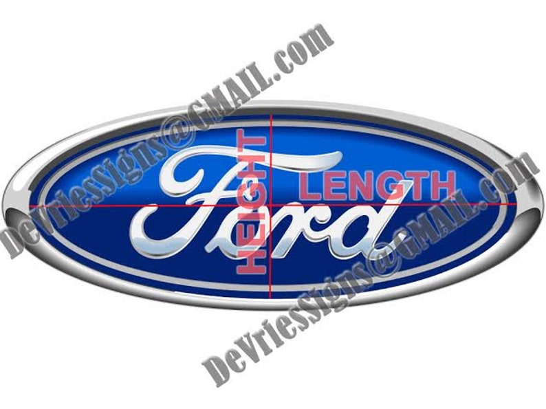 Gel Coated DOMED Ford Taurus sho Emblem Overlay - Etsy