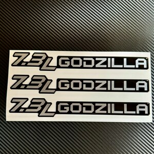 1 Coated 7.3L GODZILLA Badge Ford Super Duty Tremor F250 (MULTIPLE ...