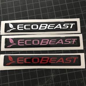 Gel Coated (domed) FORD ECOBEAST Emblem Overlay: Fits Ford 2010-14 - Etsy