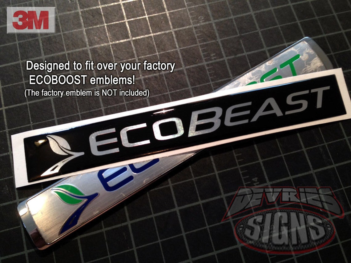 Gel Coated domed FORD ECOBEAST Emblem Overlay: Fits Ford - Etsy