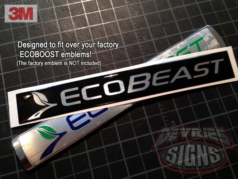 Gel Coated domed FORD ECOBEAST Emblem Overlay: Fits Ford - Etsy