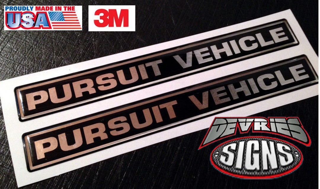 2 Domed Pursuit Vehicle, Police Interceptor, Fire Interceptor, EMS ...