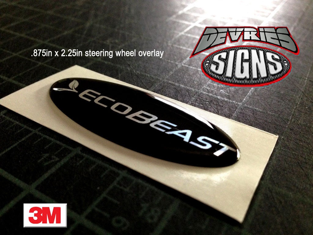 Gel Coated domed ECOBEAST Ford Emblem Overlays: F-150super - Etsy