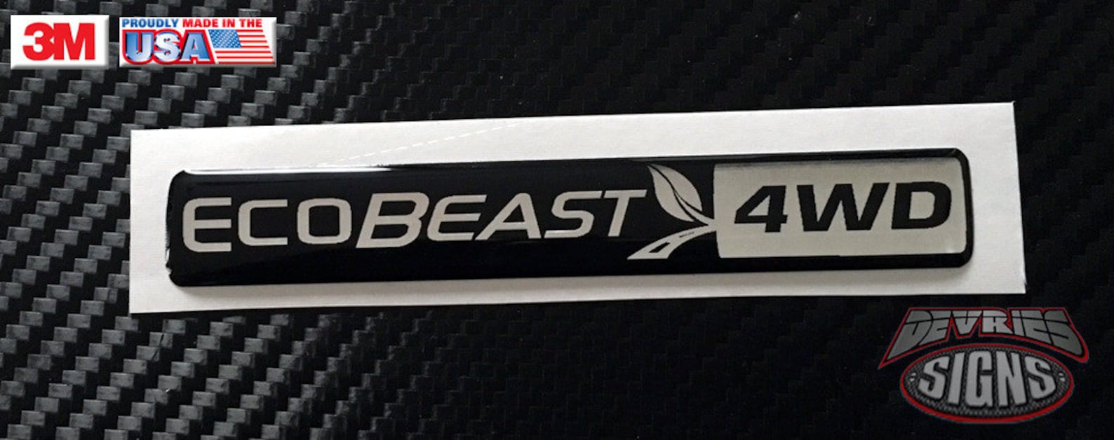 Gel Coated domed FORD ECOBEAST 4WD Emblem Overlays: - Etsy