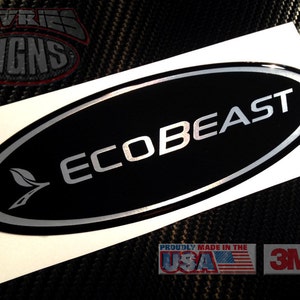 Gel Coated (domed) ECOBEAST Ford Emblem Overlays: F-150,super Duty ...