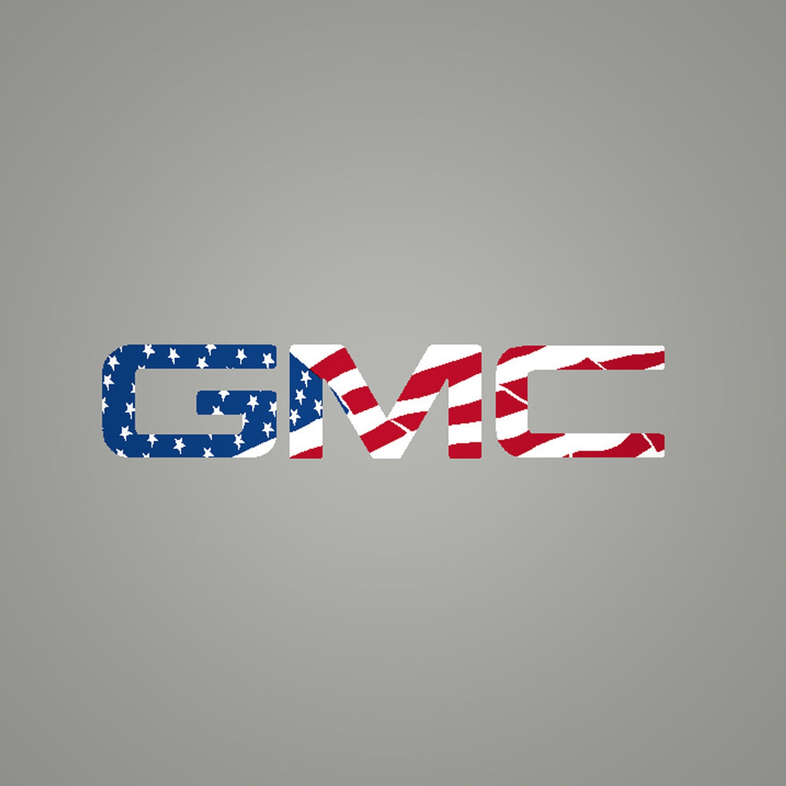 PRECUT GMC Sierra Gel Coated domed Patriotic Flag Emblem - Etsy