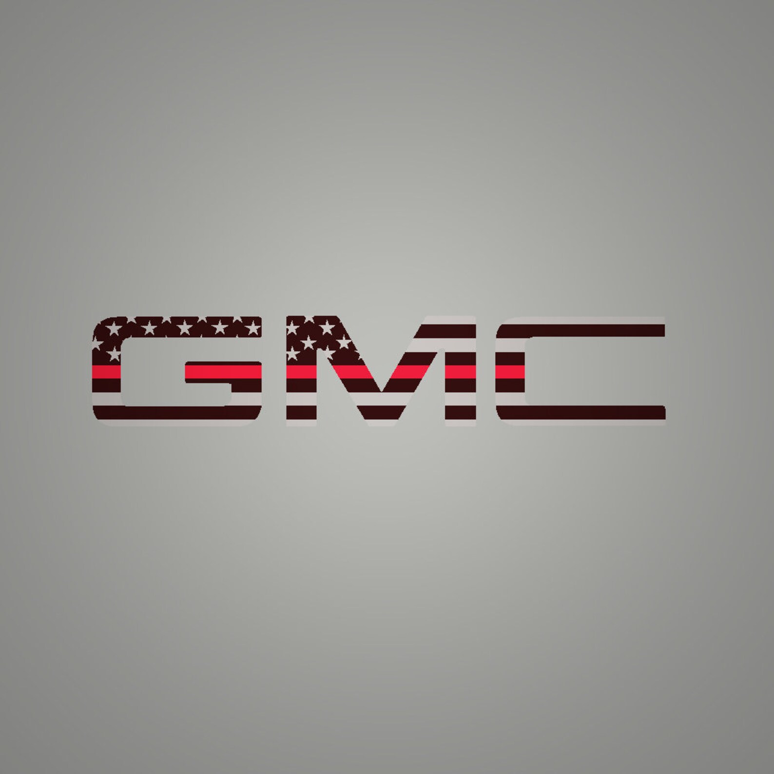 PRECUT GMC Sierra Gel Coated domed Patriotic Flag Emblem - Etsy