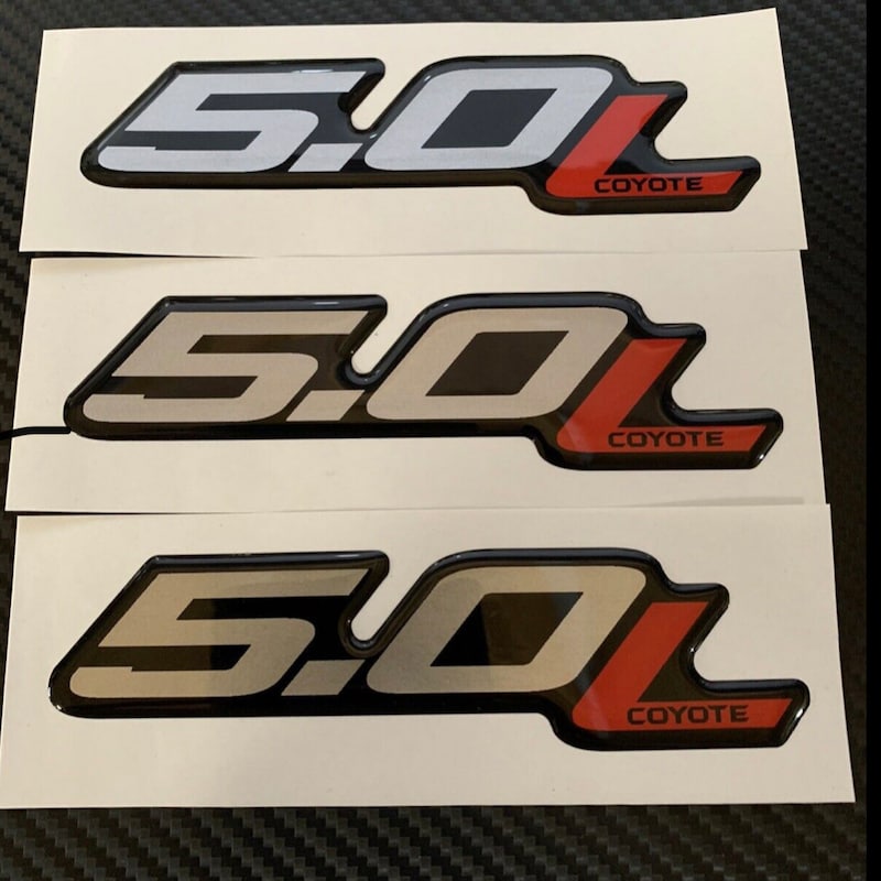 Ford 5.0 Coyote Emblem - Etsy