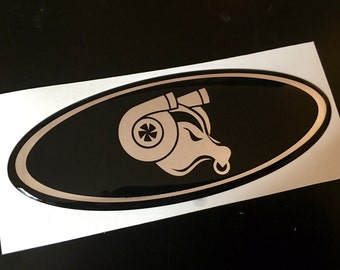 Gel Coated DOMED Ford Taurus sho Emblem Overlay - Etsy