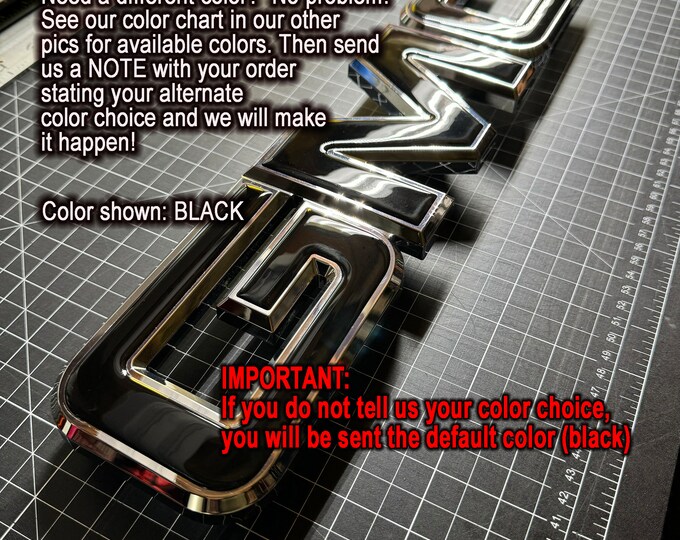 PRECUT GMC Sierra Gel Coated domed Patriotic Flag Emblem Overlay ...