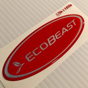 Gel Coated (domed) ECOBEAST Ford Emblem Overlays: F-150,super Duty ...
