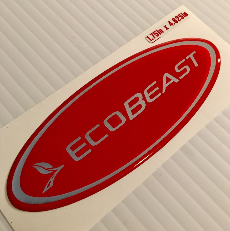 Gel Coated domed ECOBEAST Ford Emblem Overlays: F-150super - Etsy
