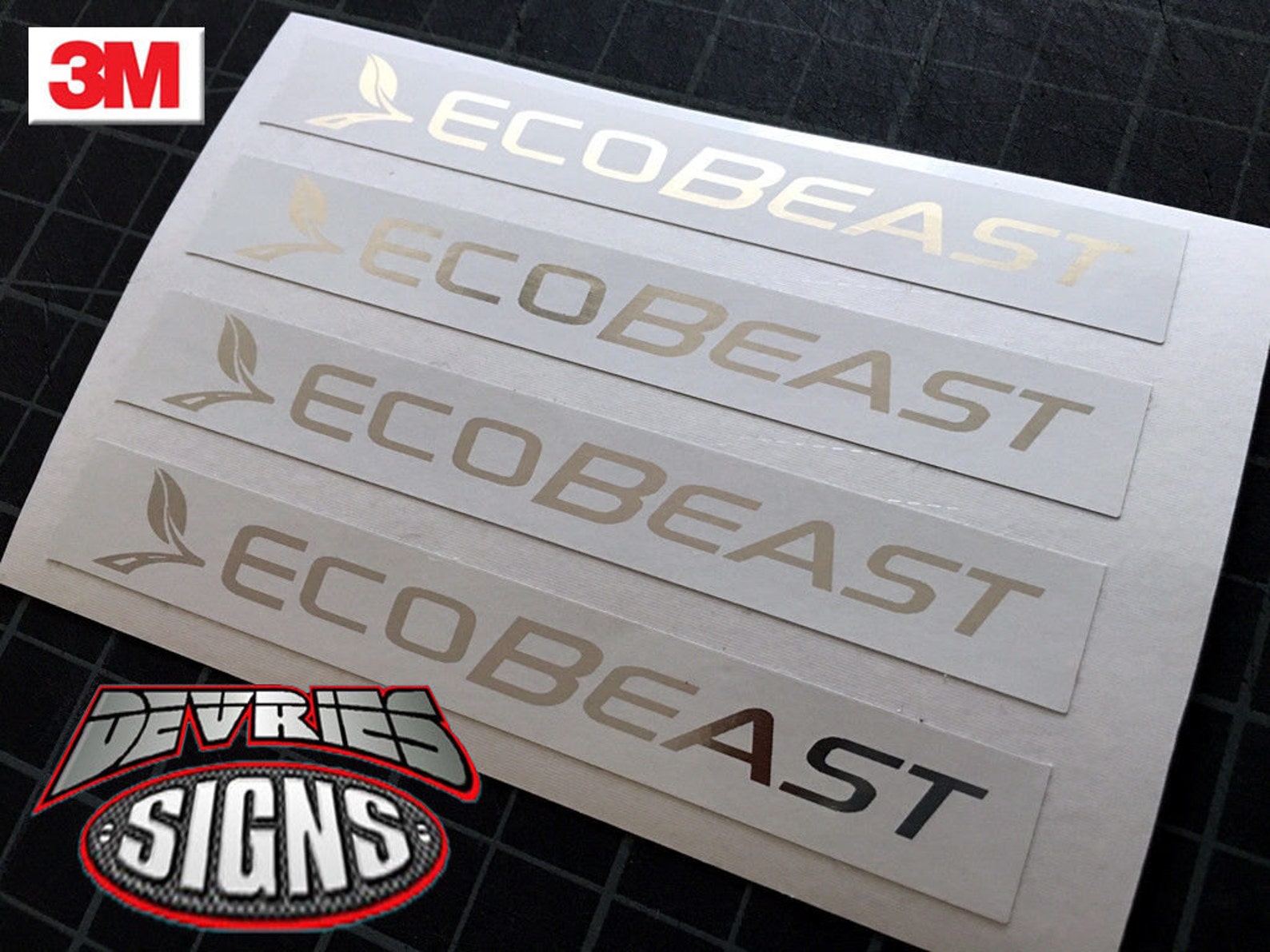 Uncoated Ford Ecobeast Ecobeauty or Twin Turbo: 2 Emblem - Etsy