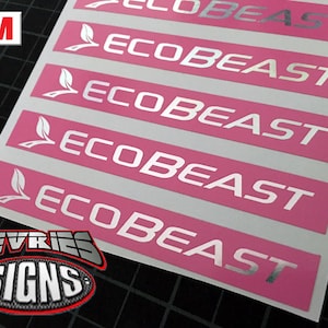 Uncoated Ford Ecobeast, Ecobeauty or Twin Turbo: (2) Emblem Ecoboost ...