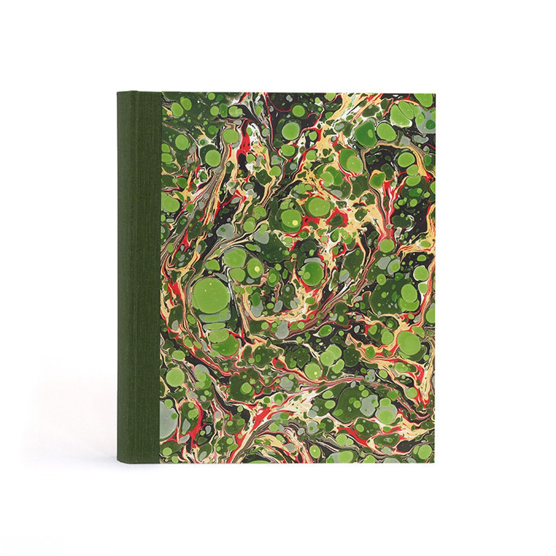 Marbled Photo Album - Green, Gold & Pink Stone - Etsy