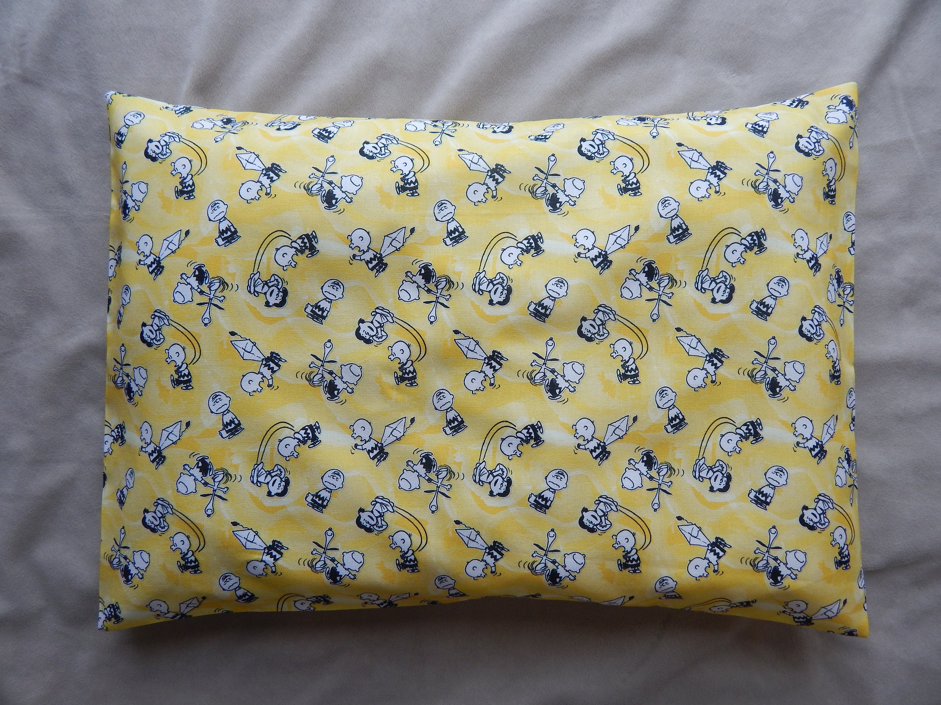 Charlie Brown and Snoopy Cotton Pillowcase/newborn Pillowcase/toddler ...