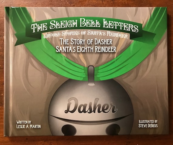 The Story of Dasher the Sleigh Bell Letters | Etsy