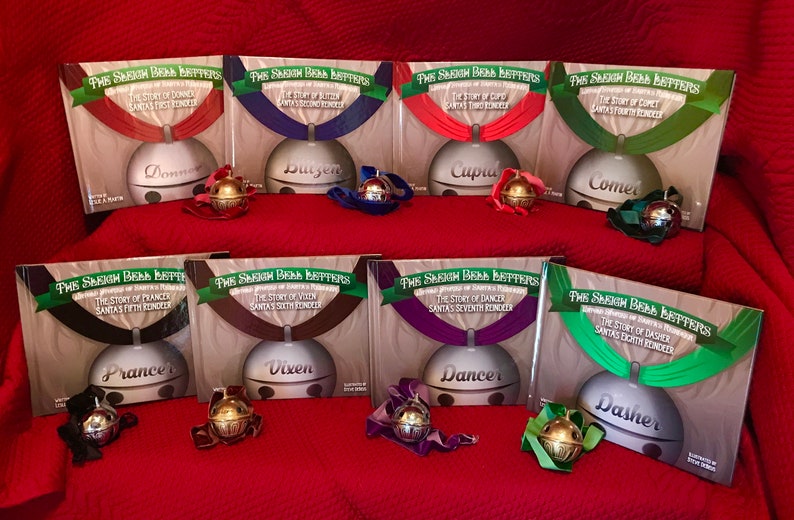 The Story of Dancer the Sleigh Bell Letters - Etsy