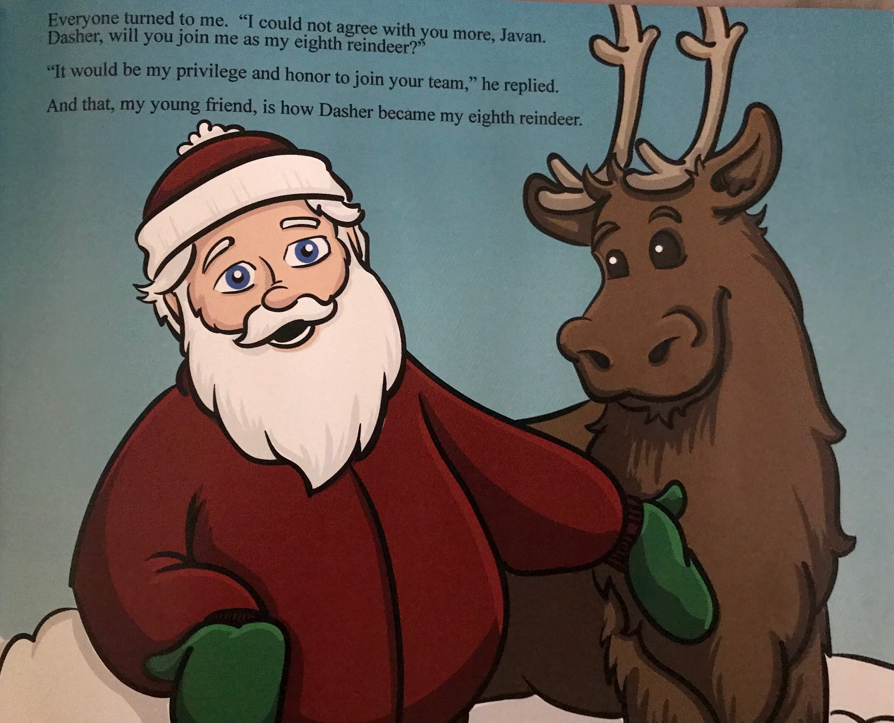 The Story of Dasher the Sleigh Bell Letters - Etsy