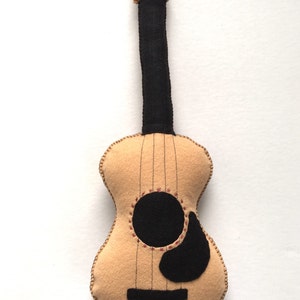 Plush Guitar, Stuffed Guitar, Baby Guitar, Toy Guitar, Felt Toys, Toy ...